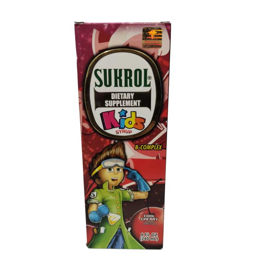Sukrol Jarabe B-Complex para Niños, 8 oz – Milagros de Mexico