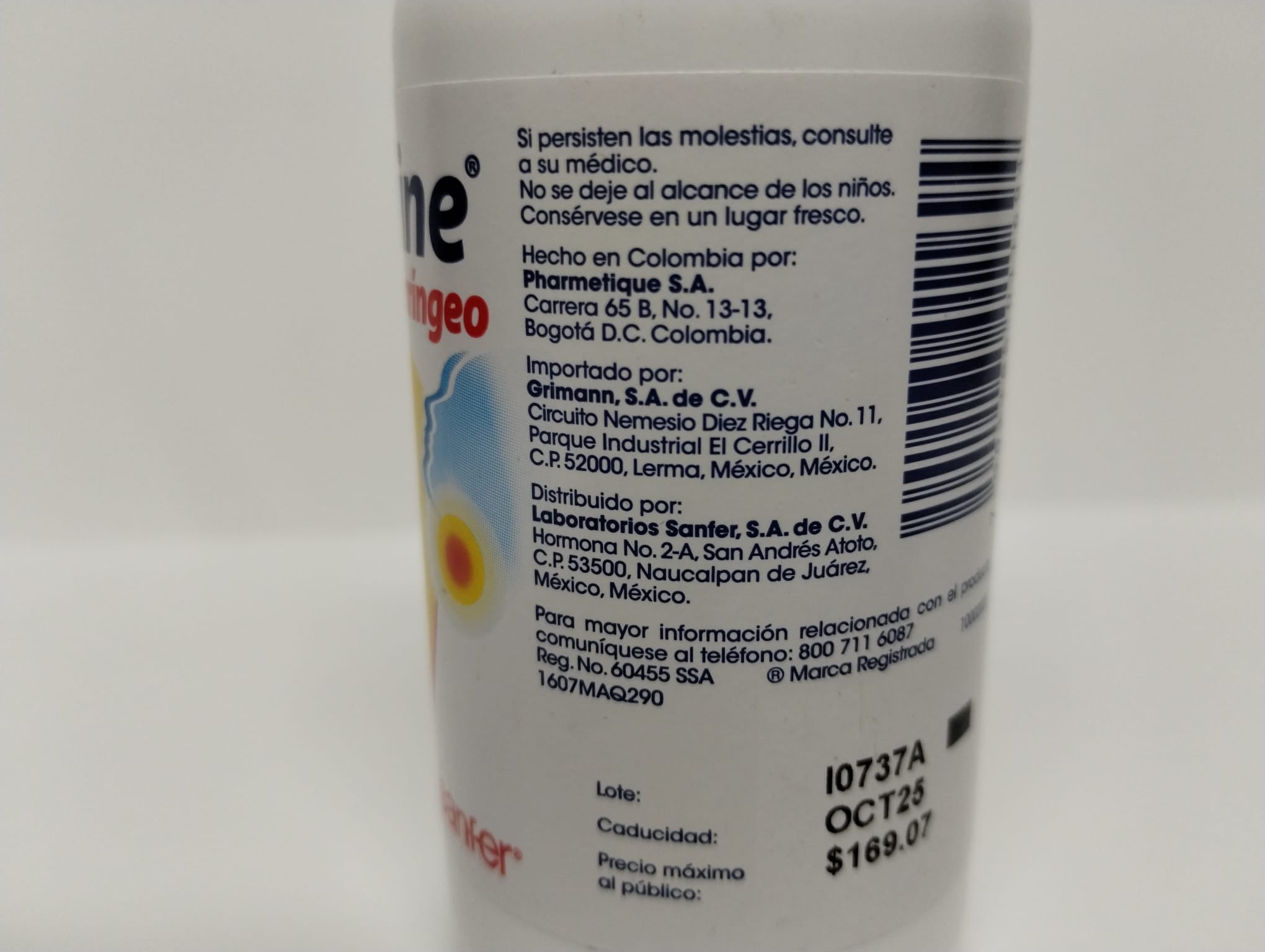 Isodine Bucofaringeo Solucion Antiseptica, 4 oz – Milagros de Mexico